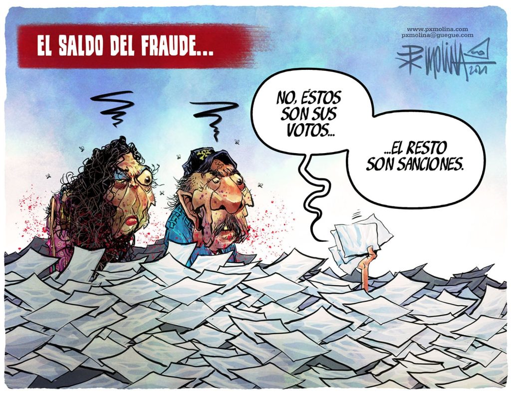 Caricatura del día | El saldo del fraude - Confidencial
