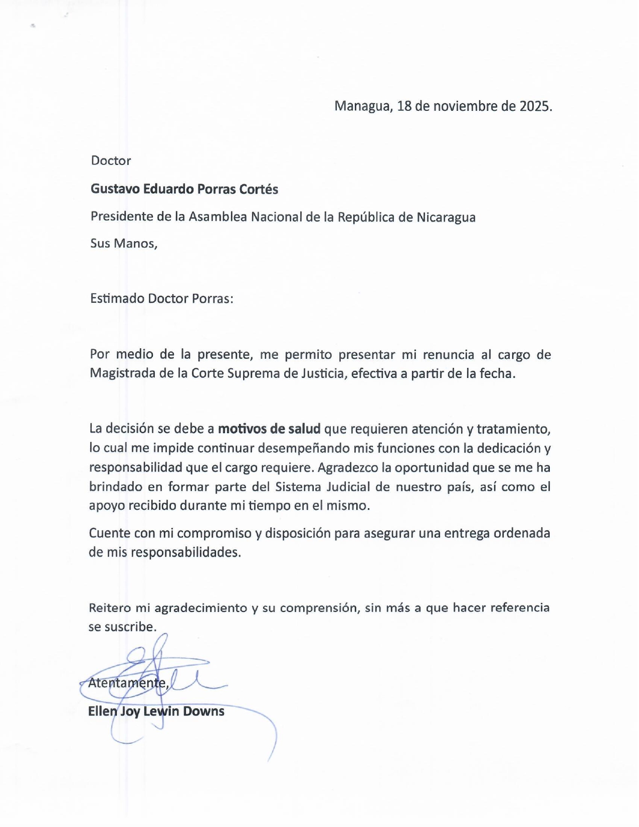 "Renuncian" a las magistradas Yadira Centeno y Ellen Joy Lewin