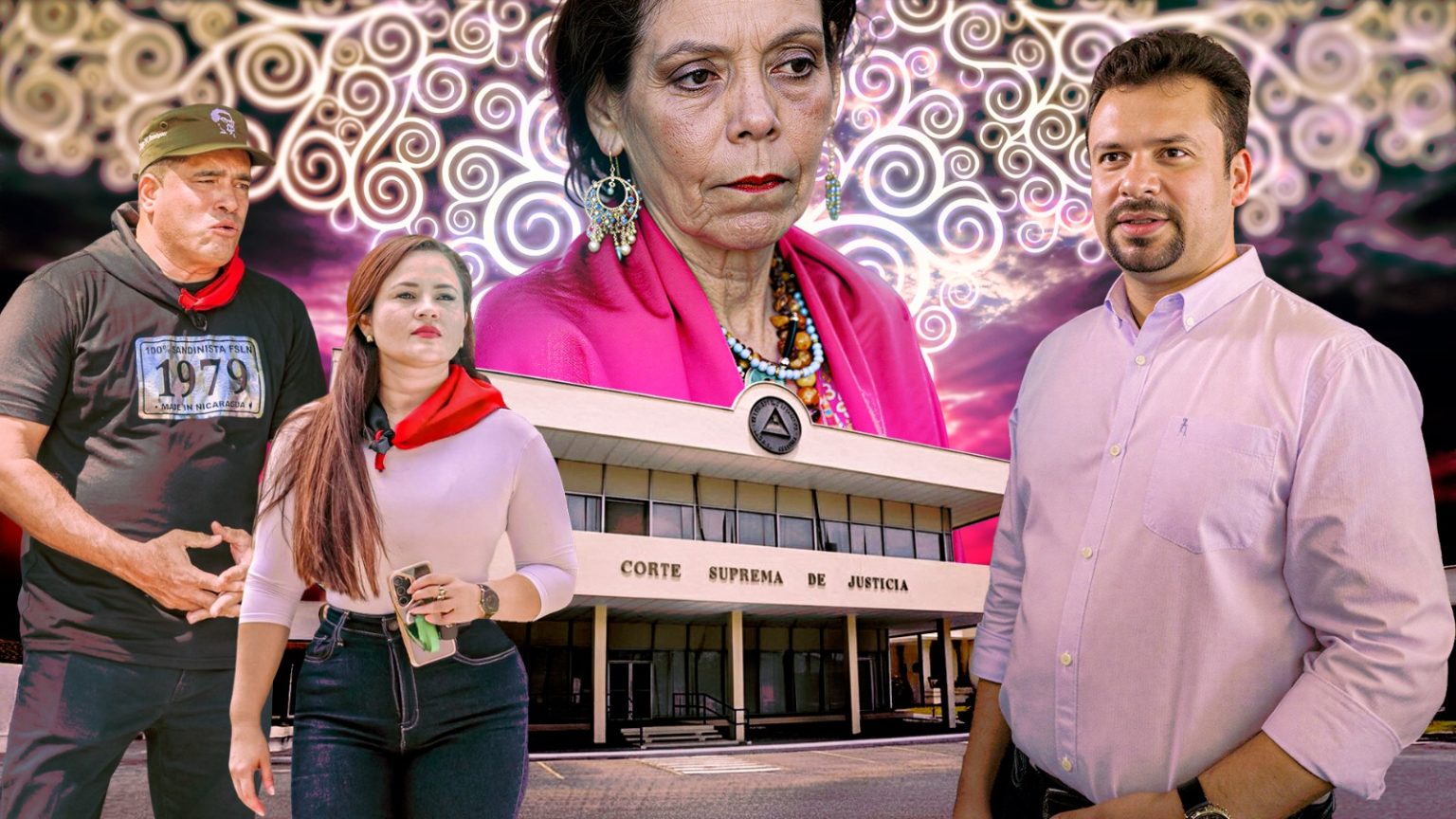 Los alfiles de Fidel Moreno en la Corte Suprema de Justicia de Nicaragua