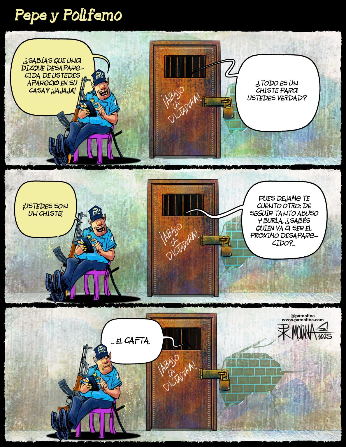 Historieta semanal | Pepe y Polifemo en chistes tristes - Confidencial