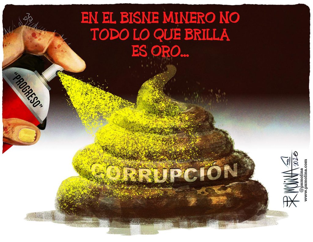 Caricatura del día | No todo lo que brilla es oro